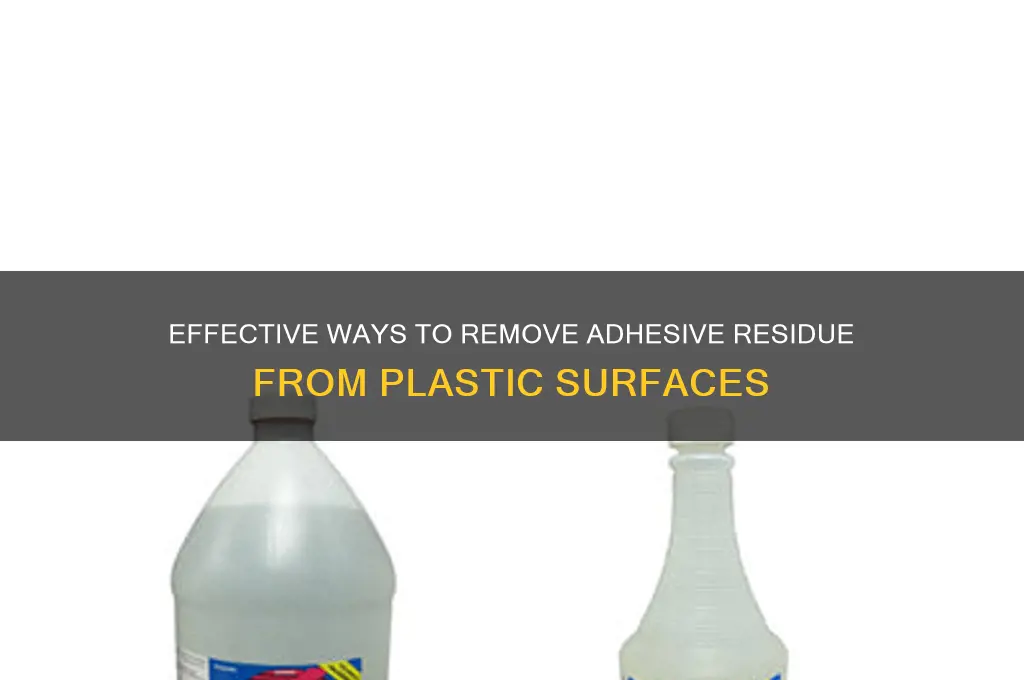 Effective Ways To Remove Adhesive Residue From Plastic Surfaces | ShunPoly