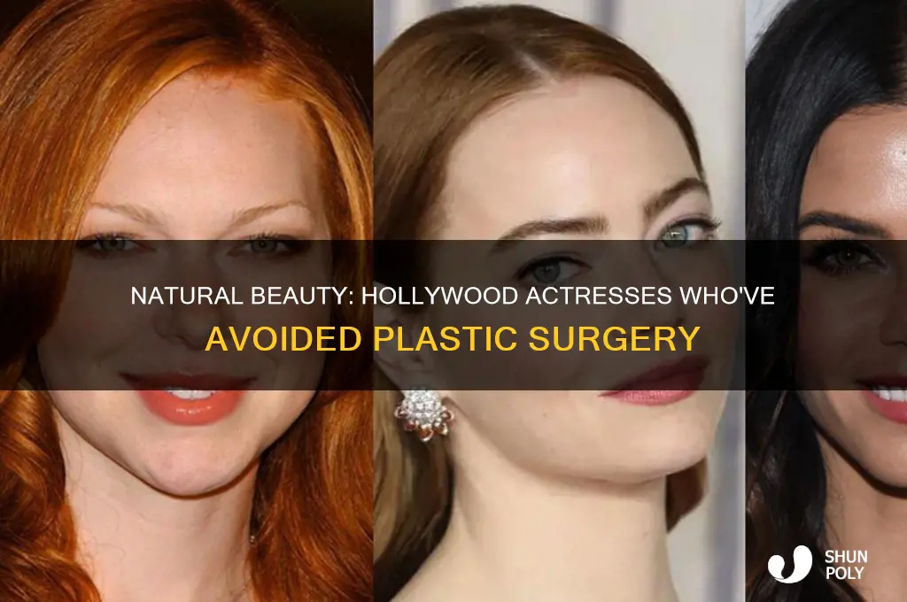 Natural Beauty: Hollywood Actresses Who've Avoided Plastic Surgery ...