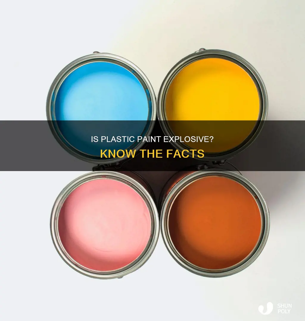 Is Plastic Paint Explosive? Know The Facts | ShunPoly