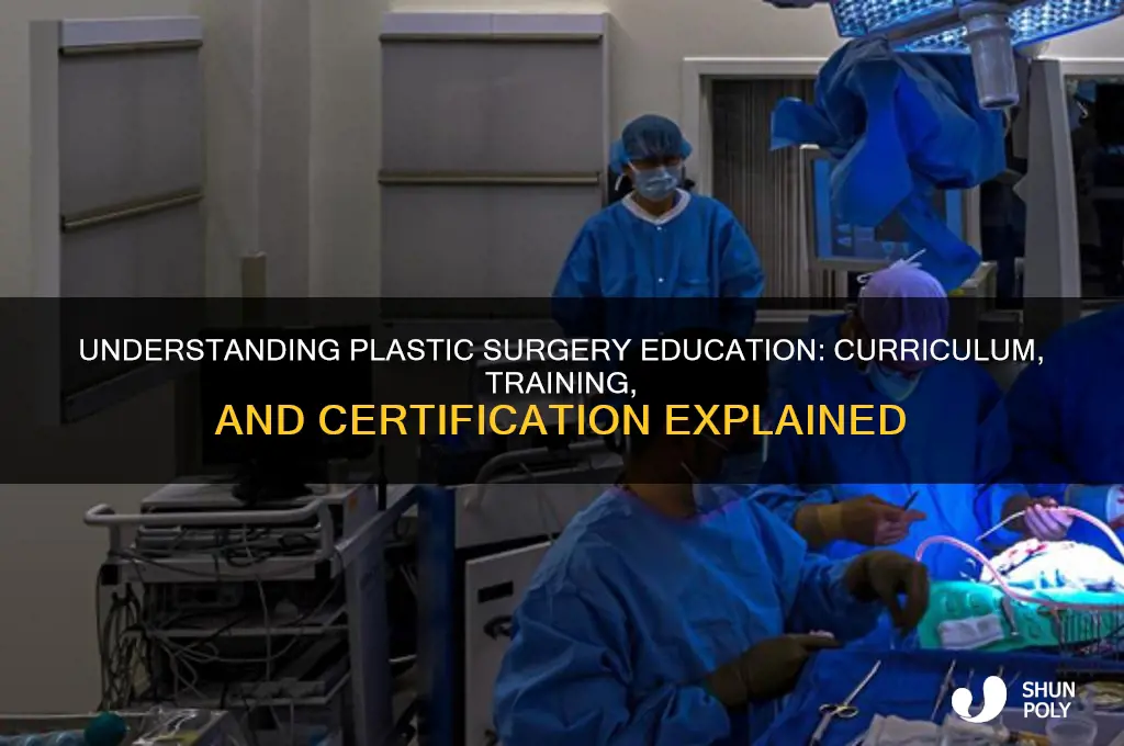Understanding Plastic Surgery Education: Curriculum, Training, And ...