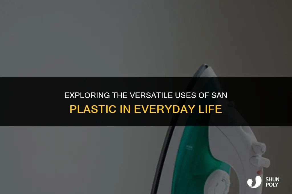 Exploring The Versatile Uses Of San Plastic In Everyday Life | ShunPoly