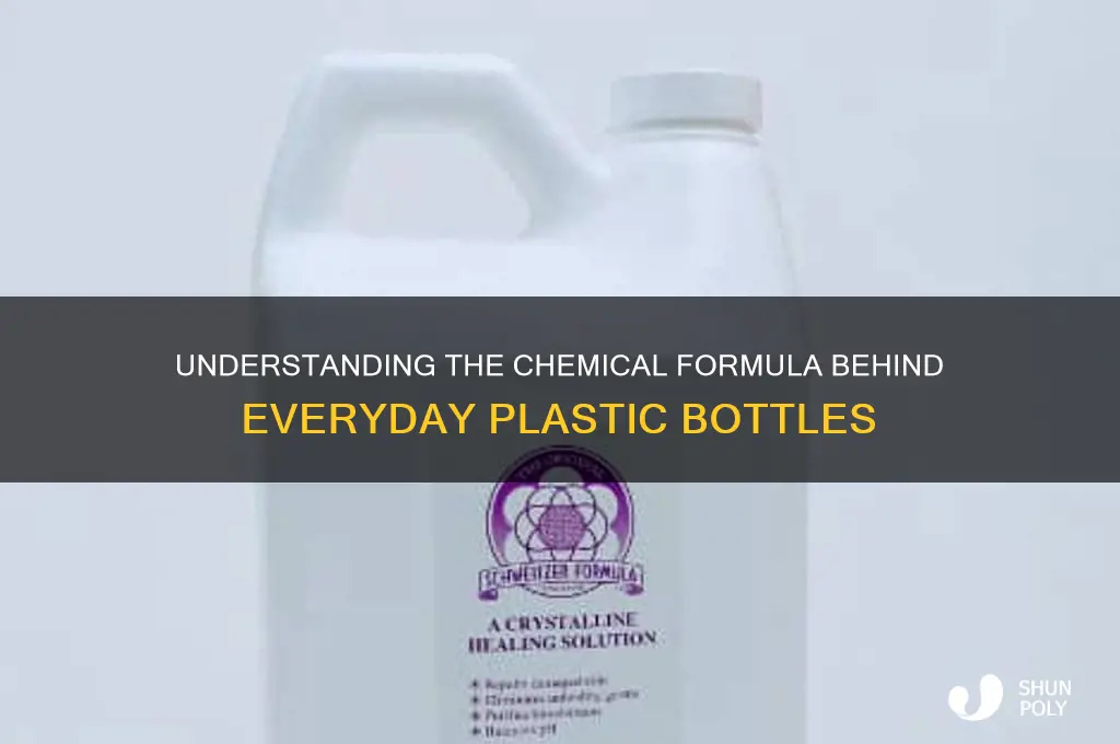Understanding The Chemical Formula Behind Everyday Plastic Bottles ...
