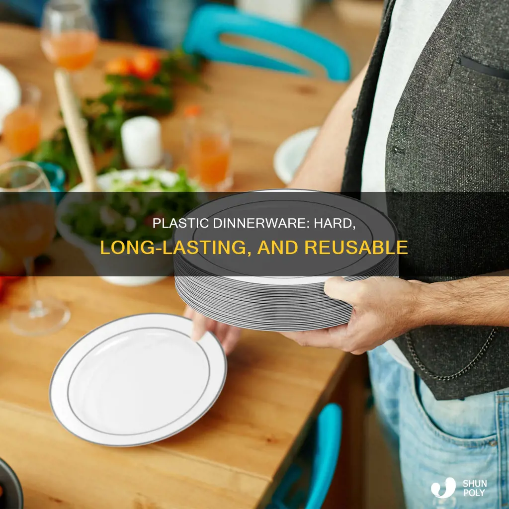 Plastic Dinnerware: Hard, Long-Lasting, And Reusable | ShunPoly
