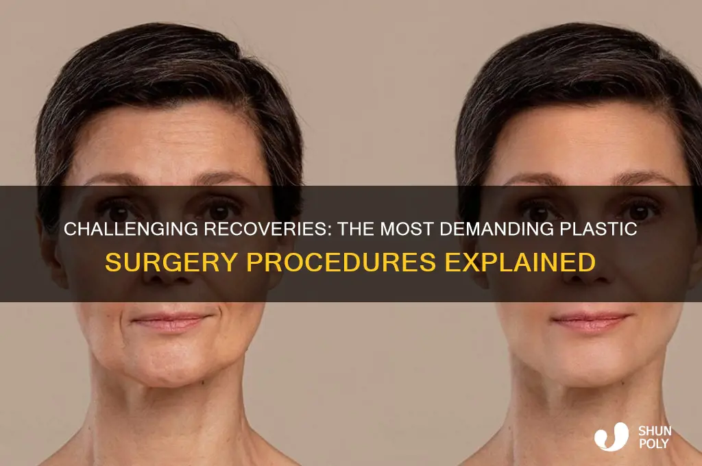 Challenging Recoveries: The Most Demanding Plastic Surgery Procedures ...