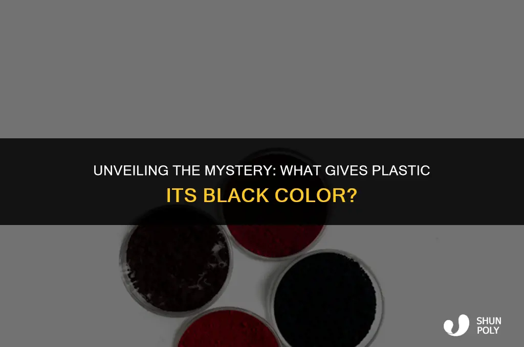 Unveiling The Mystery: What Gives Plastic Its Black Color? | ShunPoly