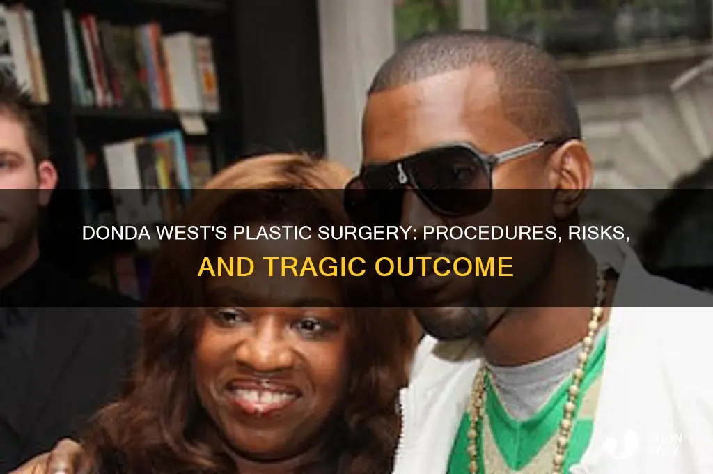Donda West's Plastic Surgery: Procedures, Risks, And Tragic Outcome ...