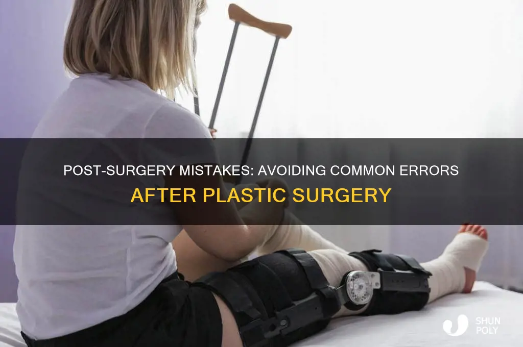 Post-Surgery Mistakes: Avoiding Common Errors After Plastic Surgery ...