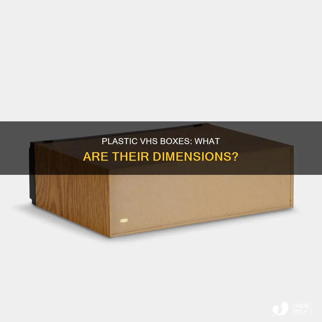 Plastic Vhs Boxes: What Are Their Dimensions? | ShunPoly