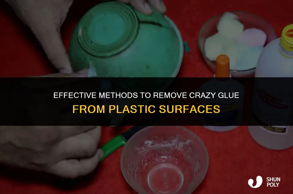 What Takes Glue Off Plastic
