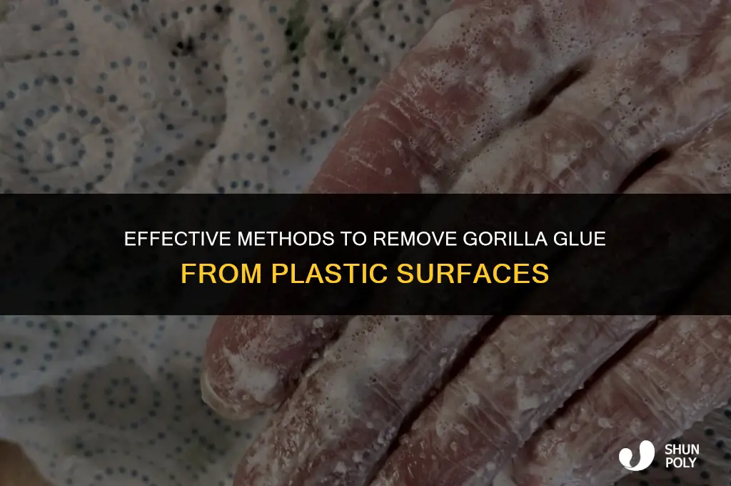 Effective Methods To Remove Gorilla Glue From Plastic Surfaces | ShunPoly