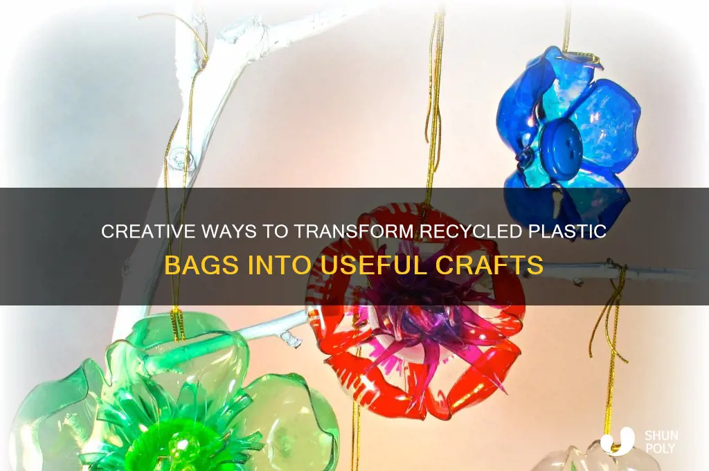 Creative Ways To Transform Recycled Plastic Bags Into Useful Crafts ...