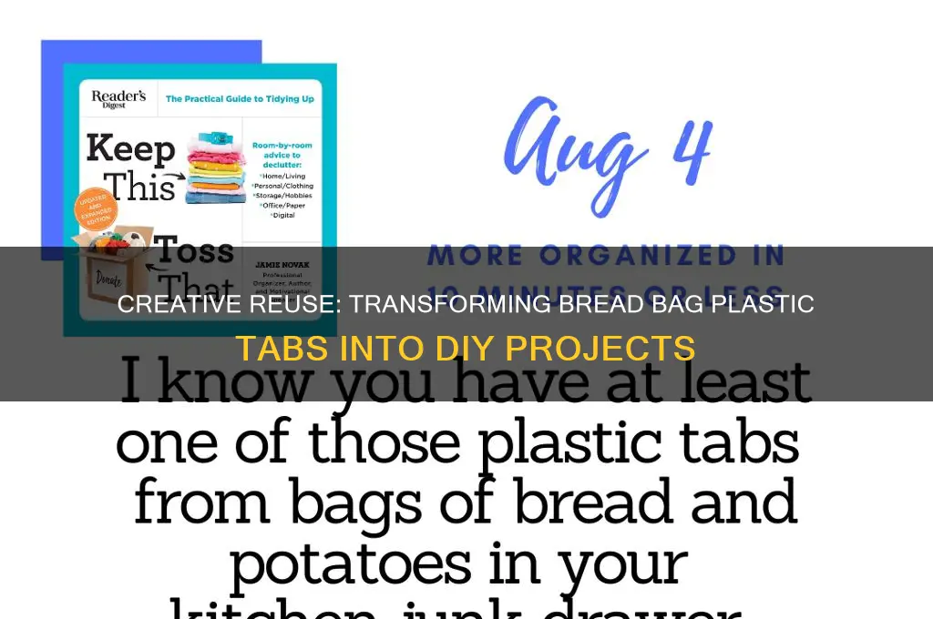 Creative Reuse: Transforming Bread Bag Plastic Tabs Into Diy Projects ...