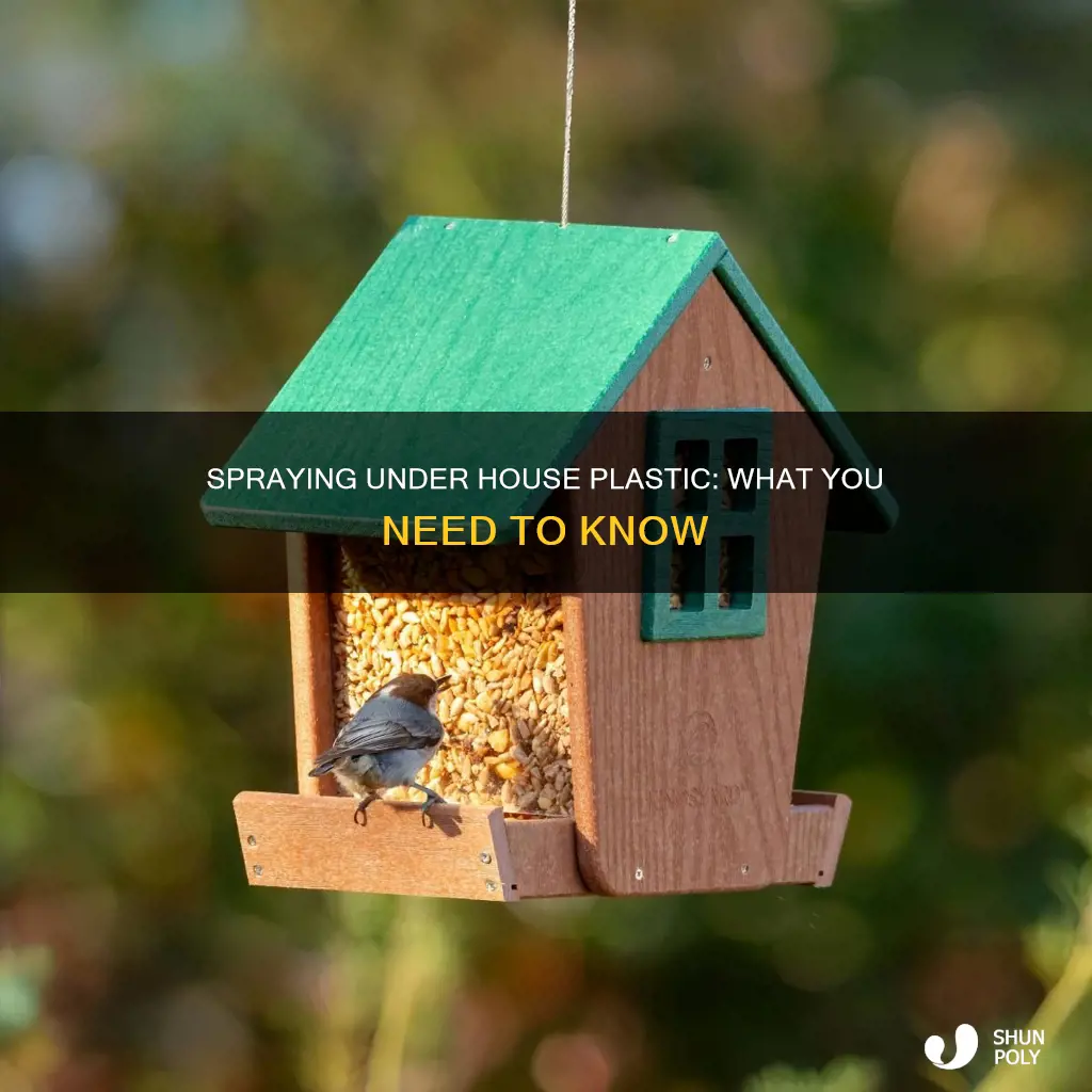 Spraying Under House Plastic: What You Need To Know | ShunPoly