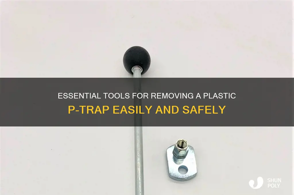 Essential Tools For Removing A Plastic P-Trap Easily And Safely | ShunPoly