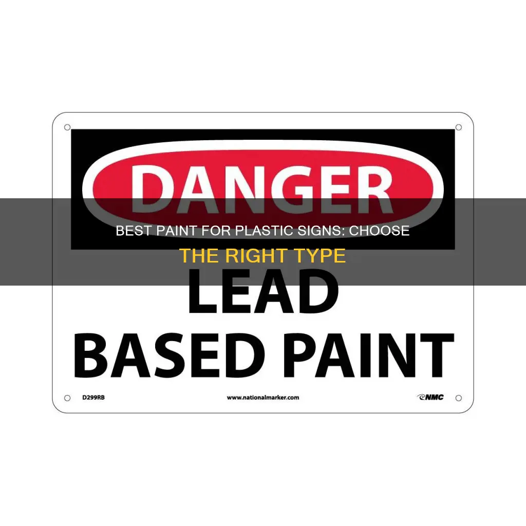 Best Paint For Plastic Signs: Choose The Right Type | ShunPoly