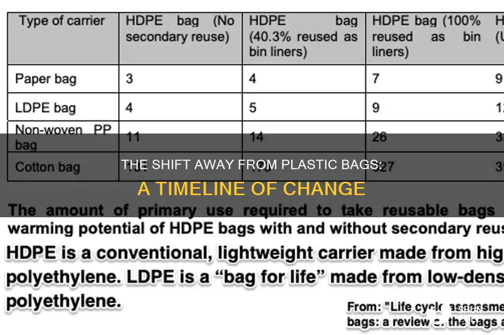 The Shift Away From Plastic Bags: A Timeline Of Change | ShunPoly