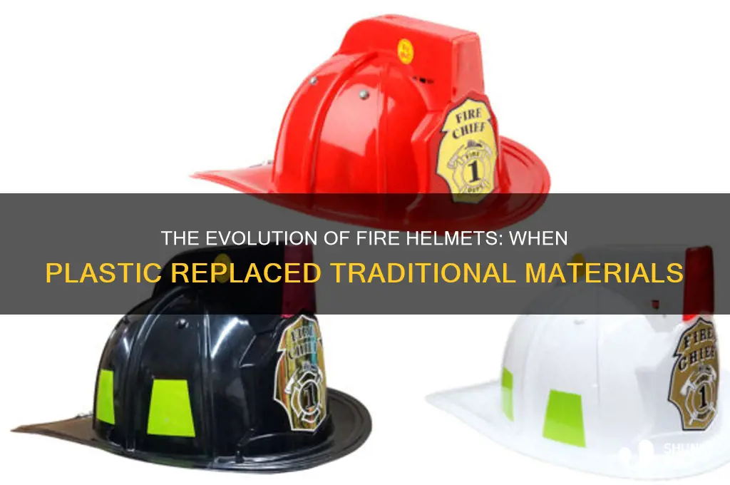 The Evolution Of Fire Helmets: When Plastic Replaced Traditional ...