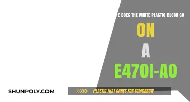 Where Does The White Plastic Block Go On A E470i-A0? | ShunPoly