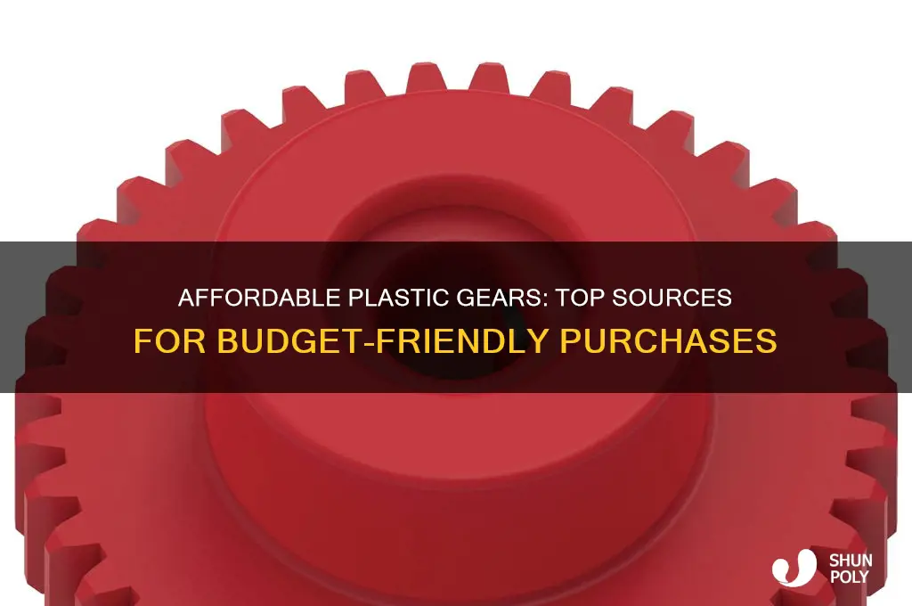 Affordable Plastic Gears: Top Sources For Budget-Friendly Purchases ...