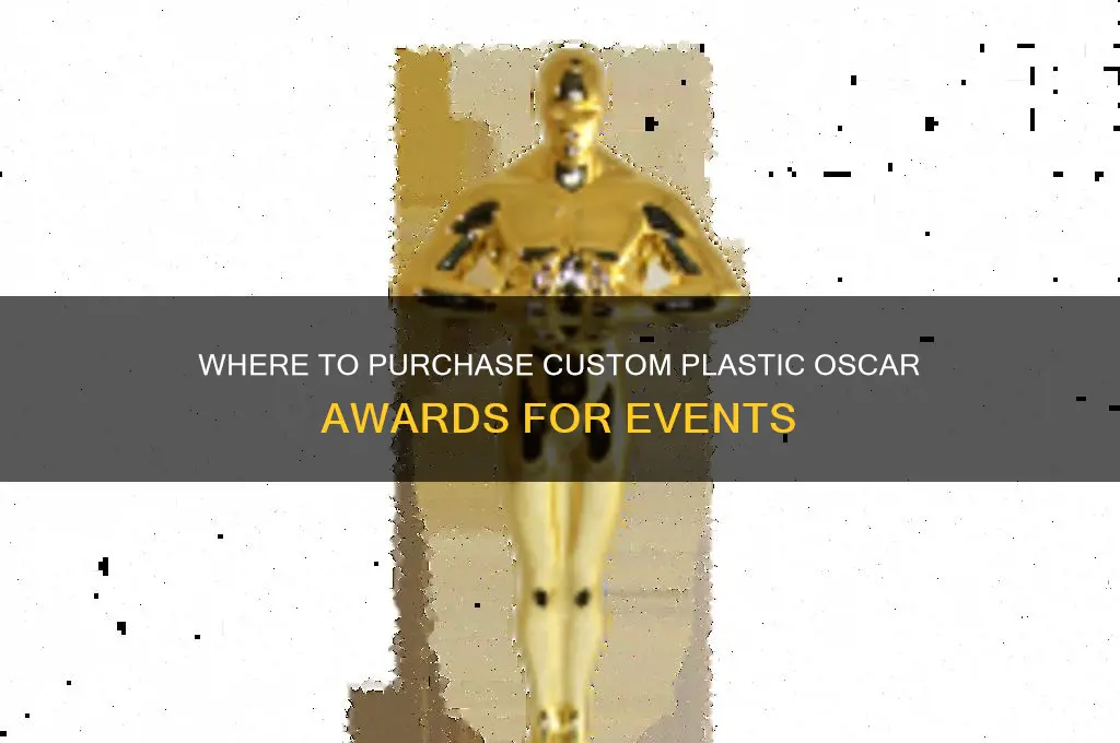 Where To Purchase Custom Plastic Oscar Awards For Events | ShunPoly