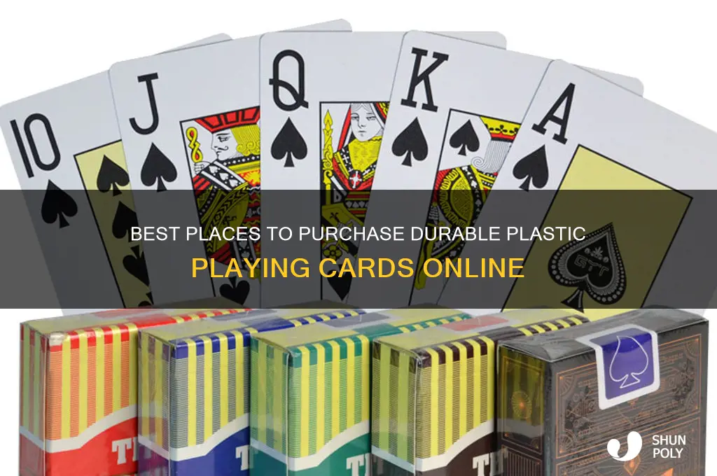 Best Places To Purchase Durable Plastic Playing Cards Online | ShunPoly