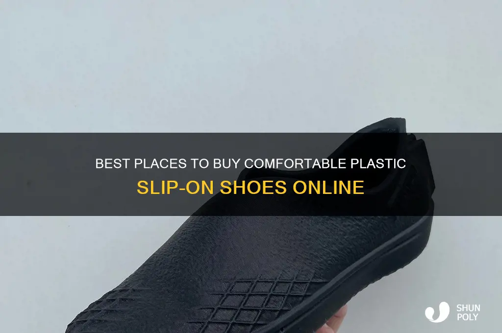 Best Places To Buy Comfortable Plastic Slip-On Shoes Online | ShunPoly