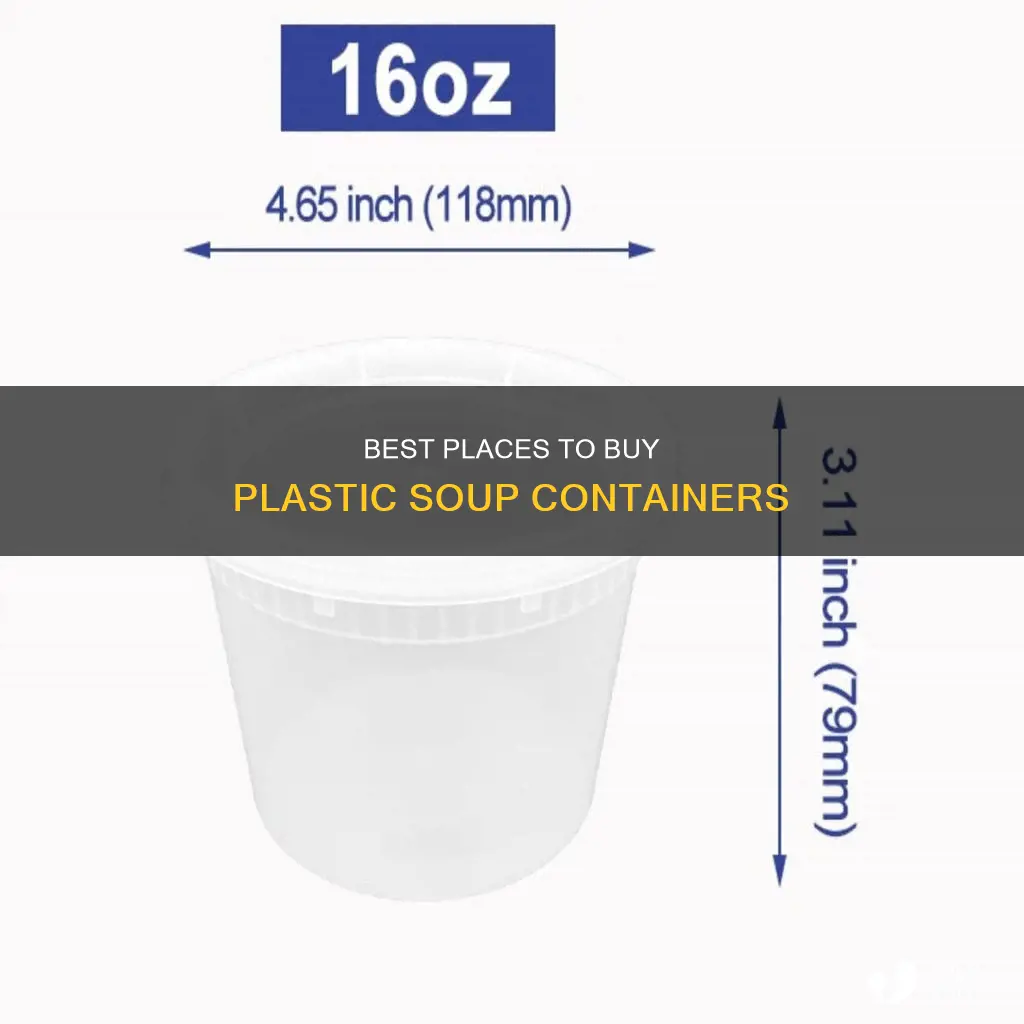 Best Places To Buy Plastic Soup Containers | ShunPoly