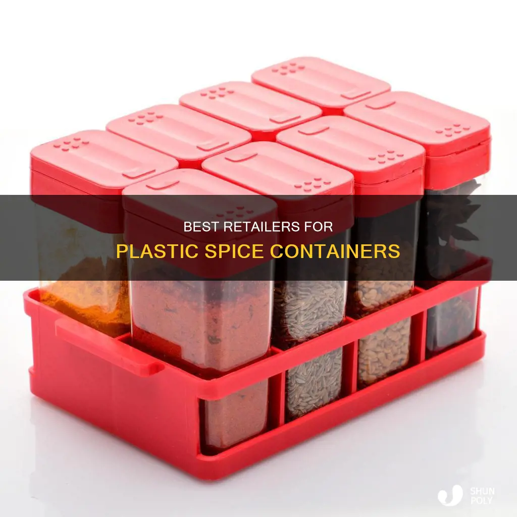 Best Retailers For Plastic Spice Containers | ShunPoly