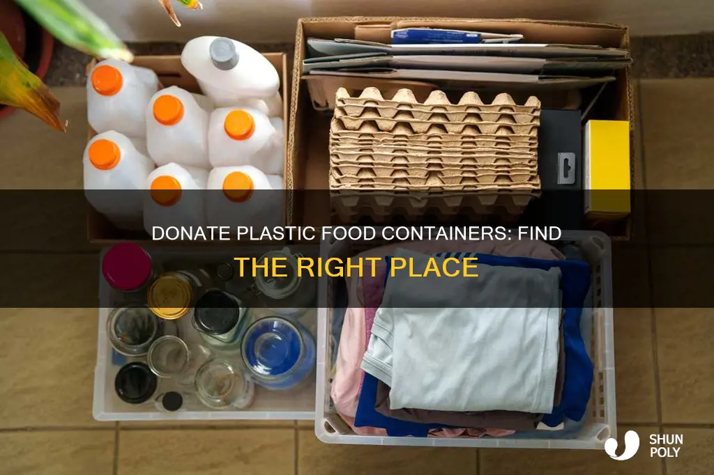 Donate Plastic Food Containers: Find The Right Place | ShunPoly
