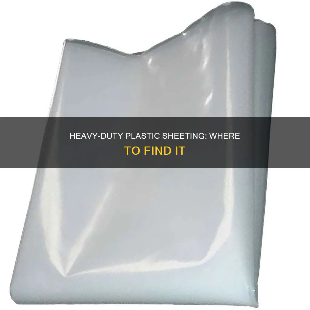 Heavy-Duty Plastic Sheeting: Where To Find It | ShunPoly