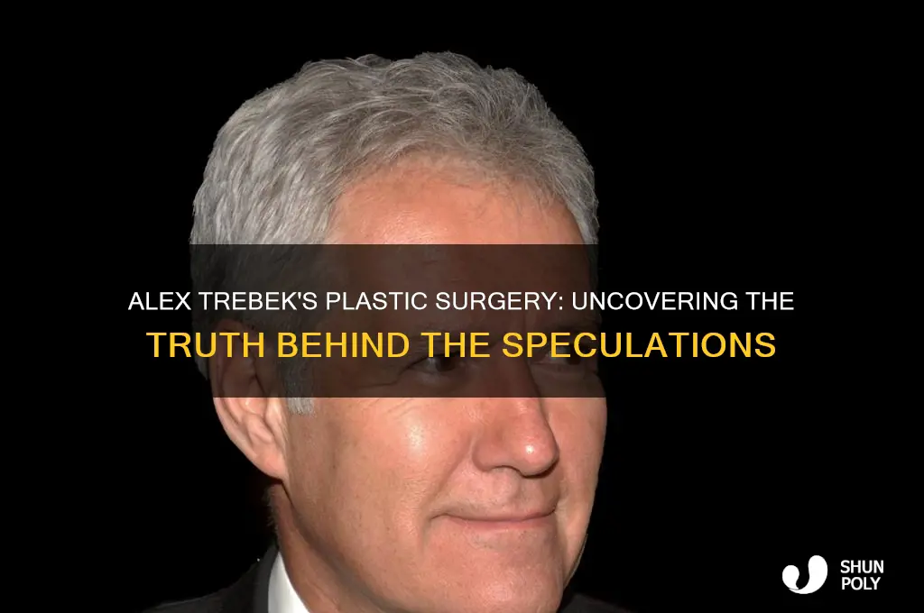 Alex Trebek's Plastic Surgery: Uncovering The Truth Behind The ...