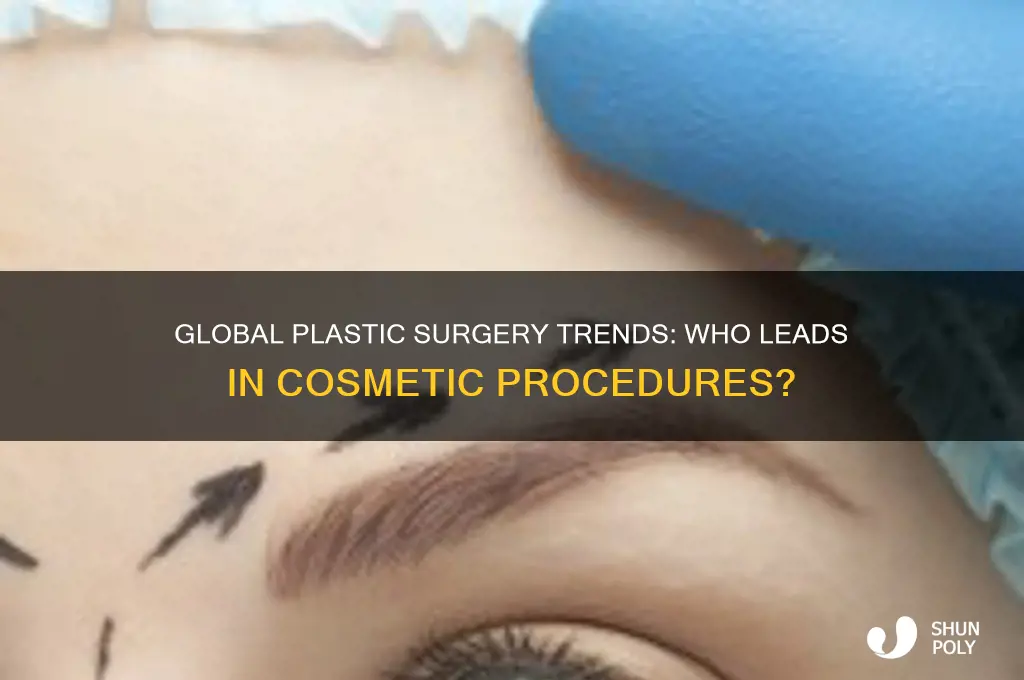 Global Plastic Surgery Trends: Who Leads In Cosmetic Procedures? | ShunPoly