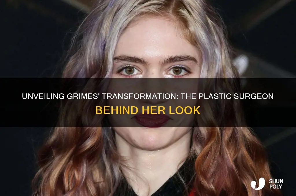 Unveiling Grimes' Transformation: The Plastic Surgeon Behind Her Look ...