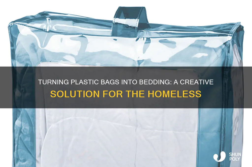 Turning Plastic Bags Into Bedding: A Creative Solution For The Homeless ...