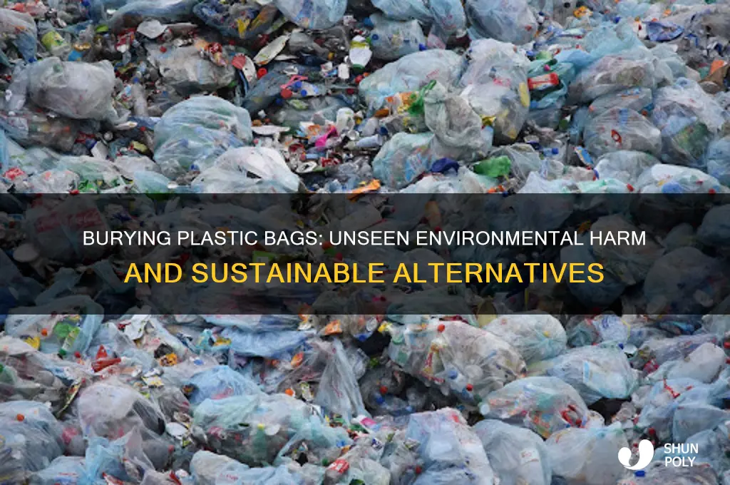 Burying Plastic Bags: Unseen Environmental Harm And Sustainable ...