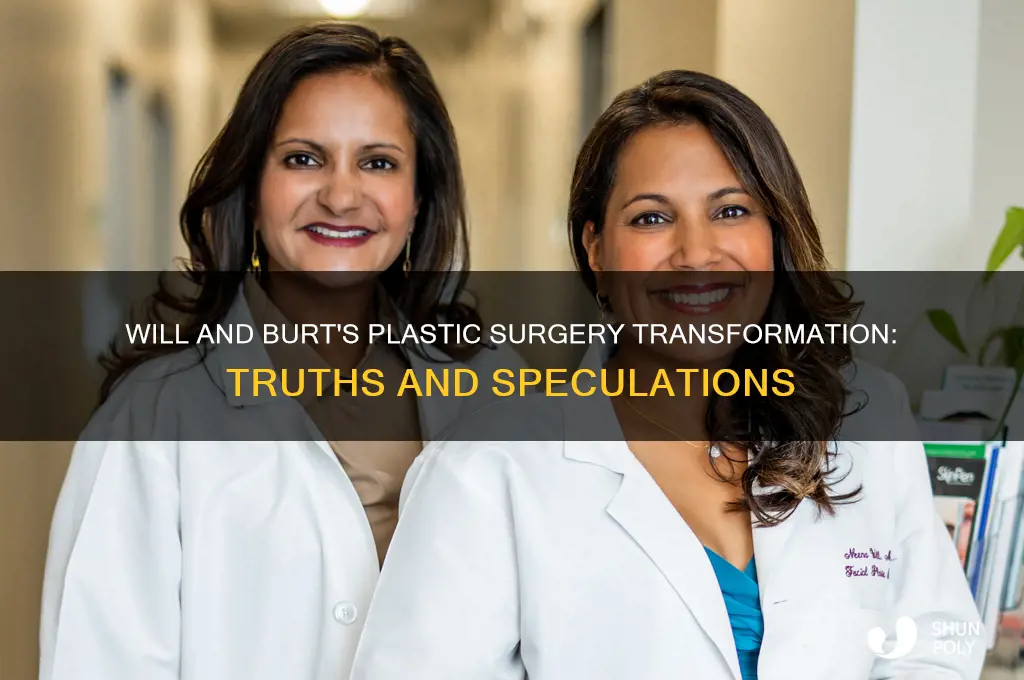 Will And Burt's Plastic Surgery Transformation: Truths And Speculations ...