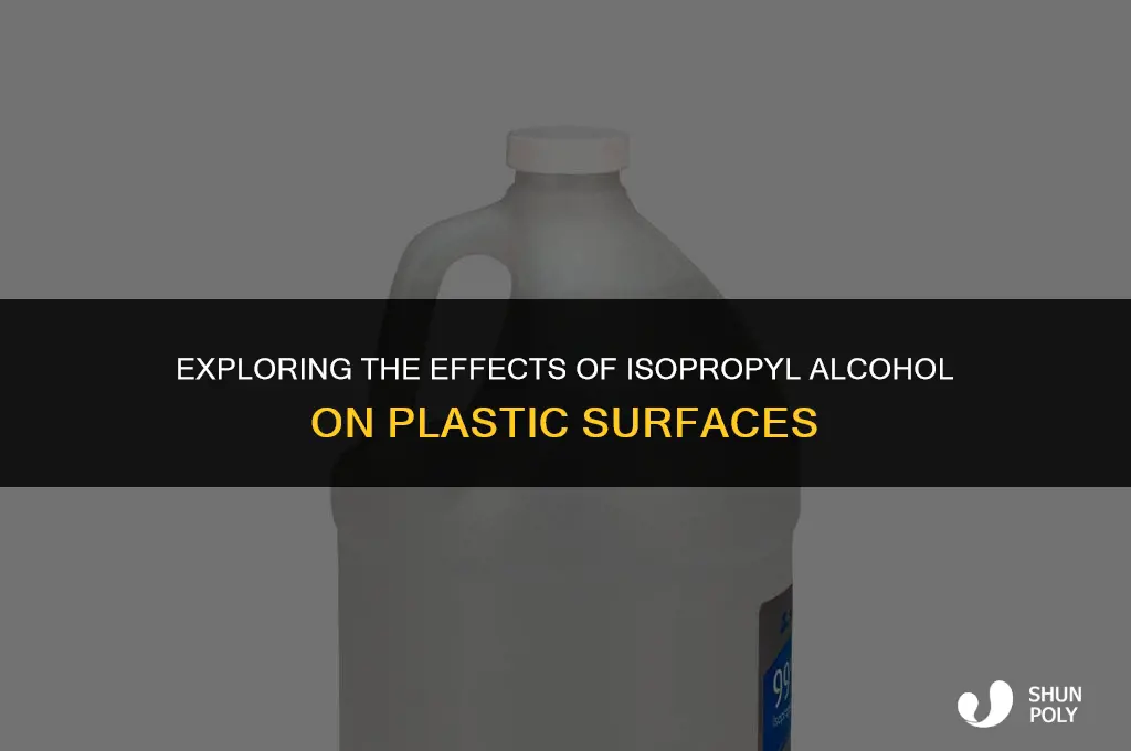 Exploring The Effects Of Isopropyl Alcohol On Plastic Surfaces | ShunPoly